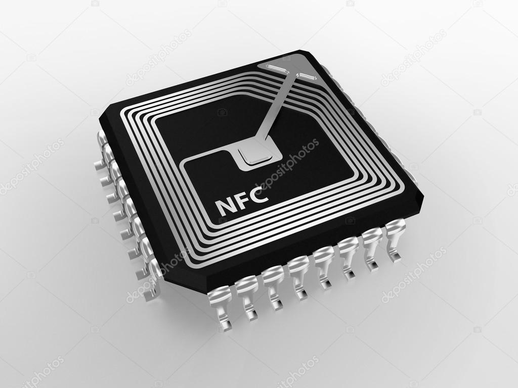 NFC chip — Stock Photo © yuriy2design #27826071 NFC chip — Stock Photo © yuriy2design #27826071