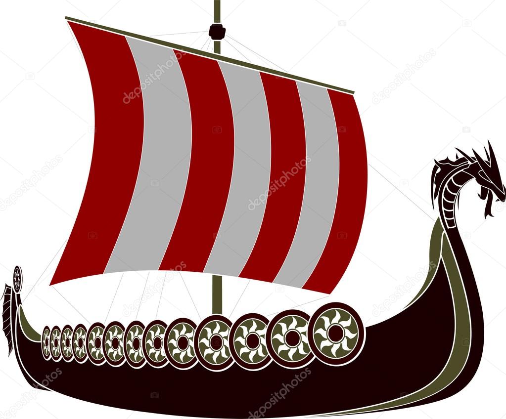 Viking ship — Stock Vector © santi0103 #22891734 Viking ship — Stock Vector © santi0103 #22891734