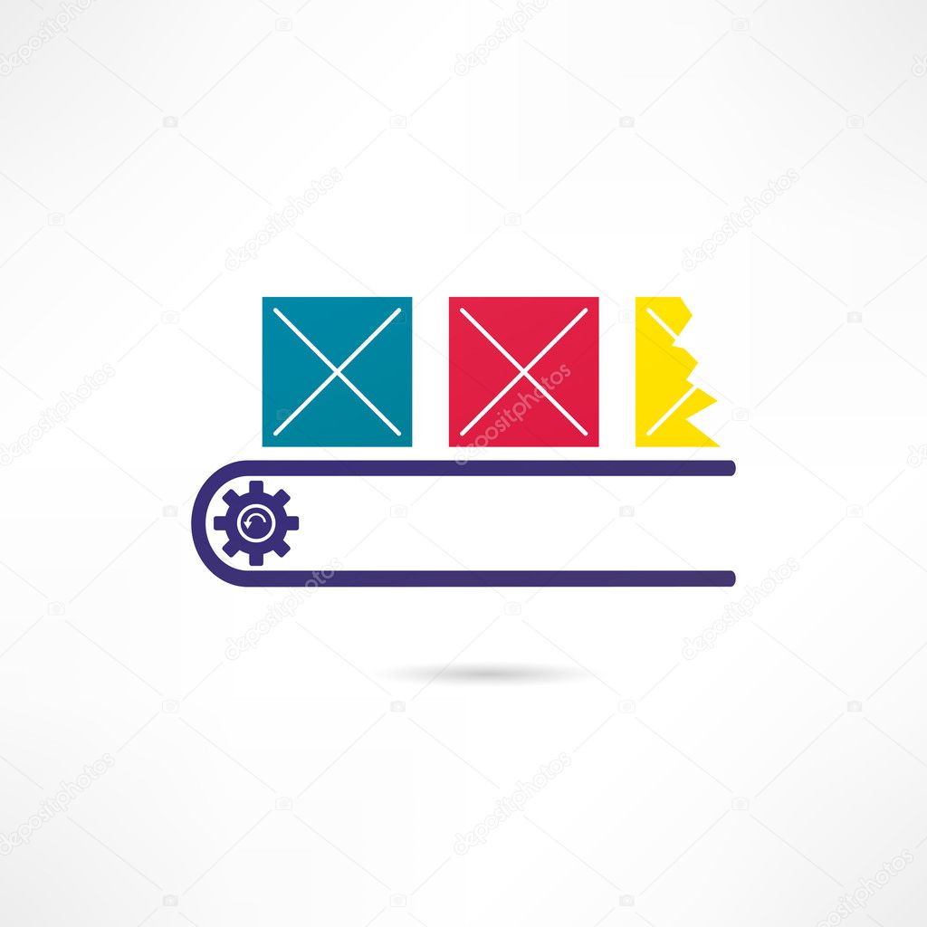 Production line icon — Stock Vector © file404 #20693813 Production line icon — Stock Vector © file404 #20693813