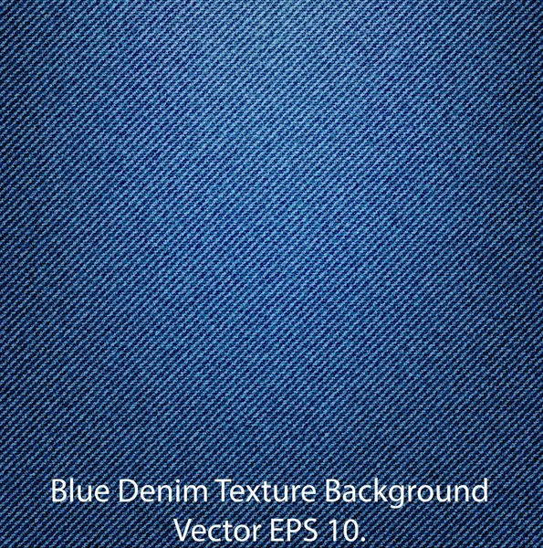 Blue Denim Texture Background, Vector EPS 10. - Stock Image - Everypixel