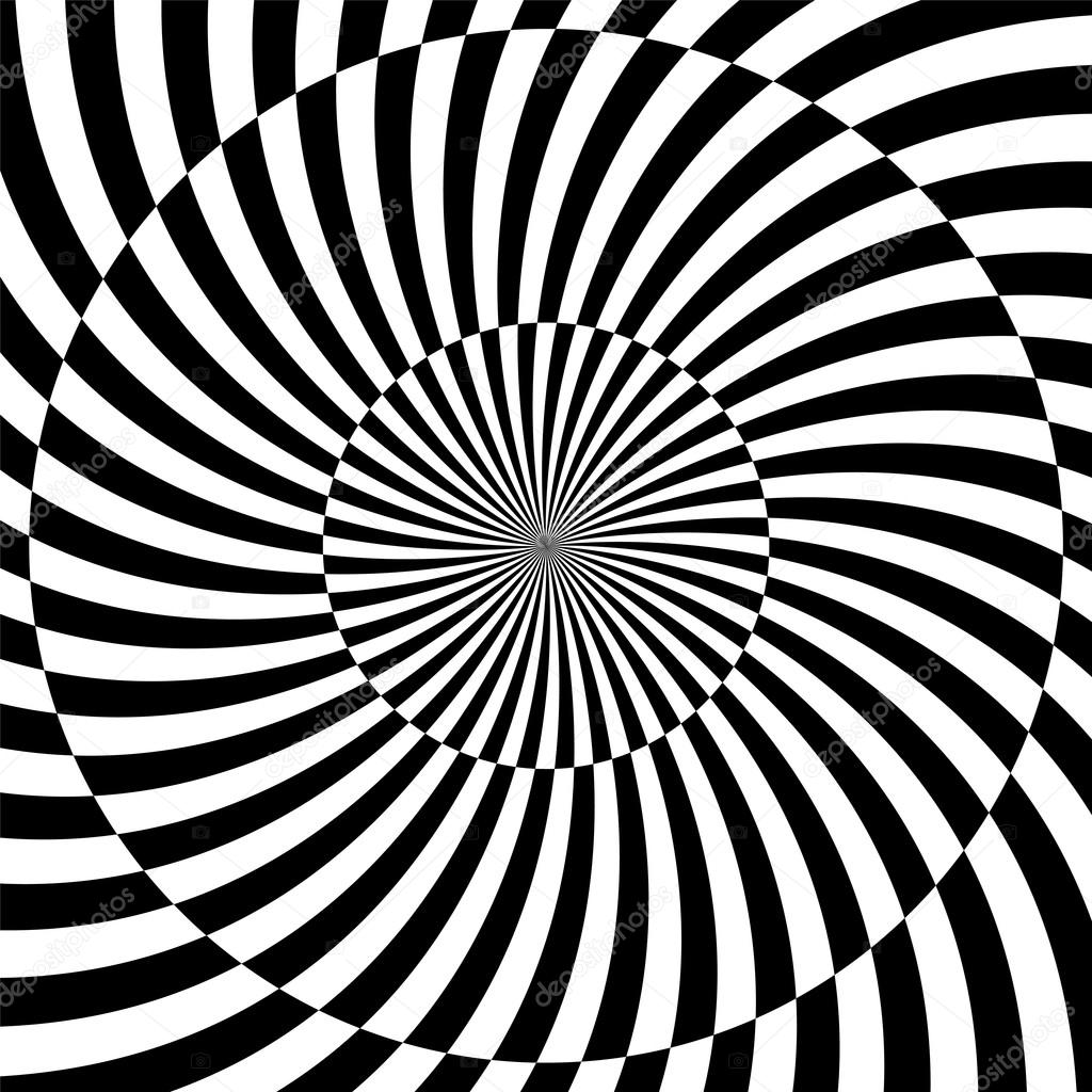 Black and white hypnotic background illustration — Stock Photo © Yganko ... Black and white hypnotic background illustration — Stock Photo © Yganko ...