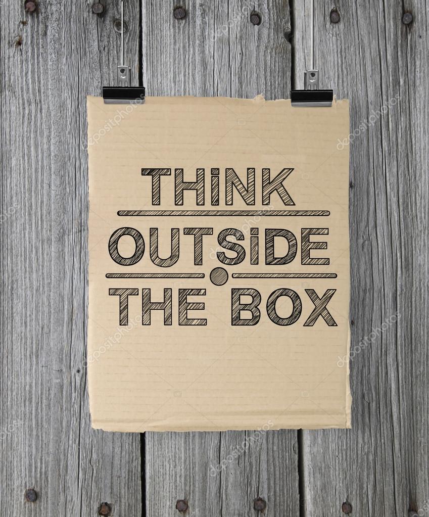 Think outside the box — Stock Photo © peshkova #19347947 Think outside the box — Stock Photo © peshkova #19347947