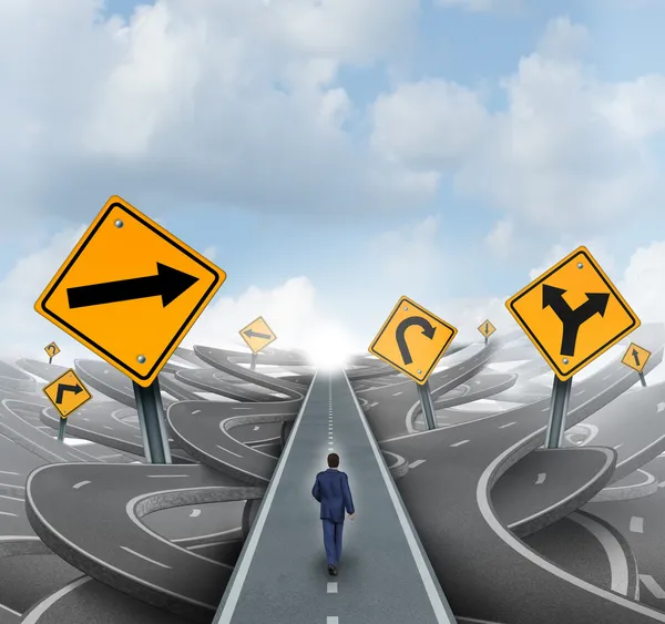 Businessman Forward Path — Stock Photo © lightsource #40026707 Businessman Forward Path — Stock Photo © lightsource #40026707
