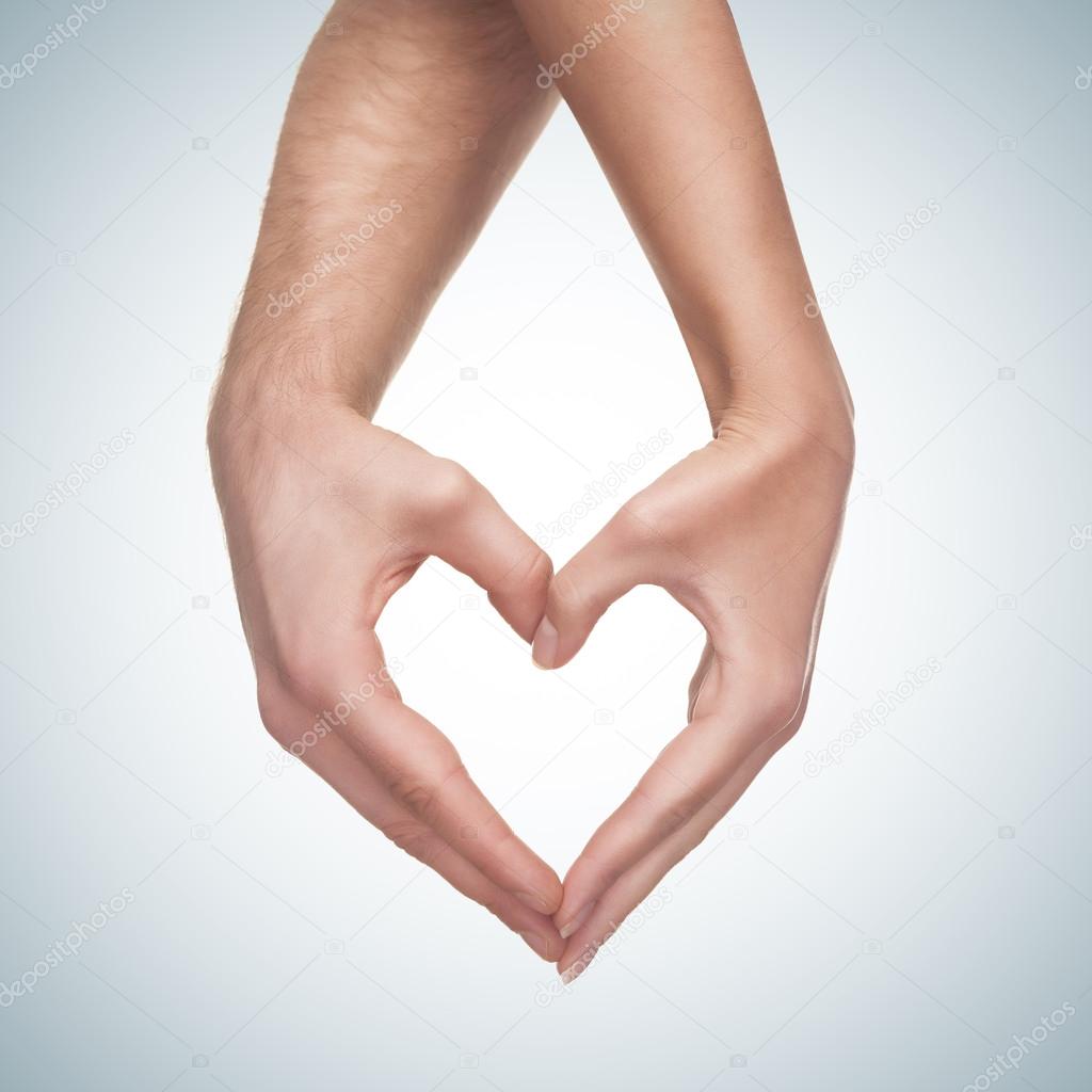 Hands show heart gesture — Stock Photo © doodko #18637025 Hands show heart gesture — Stock Photo © doodko #18637025
