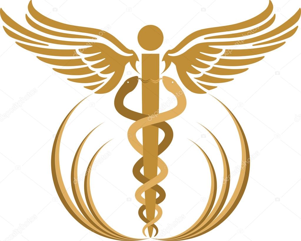 Caduceus logo — Stock Vector © magagraphics #12282546 Caduceus logo — Stock Vector © magagraphics #12282546
