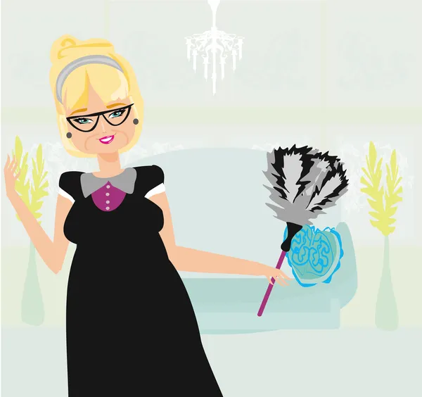 Cleaning Lady Stock Vectors Royalty Free Cleaning Lady Illustrations Depositphotos®
