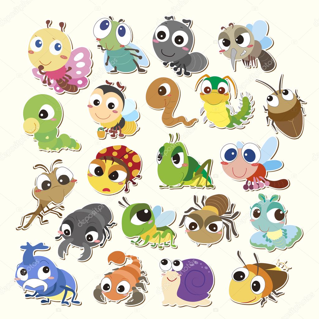 Cartoon bug icon — Stock Vector © kchungtw #17995879 Cartoon bug icon — Stock Vector © kchungtw #17995879
