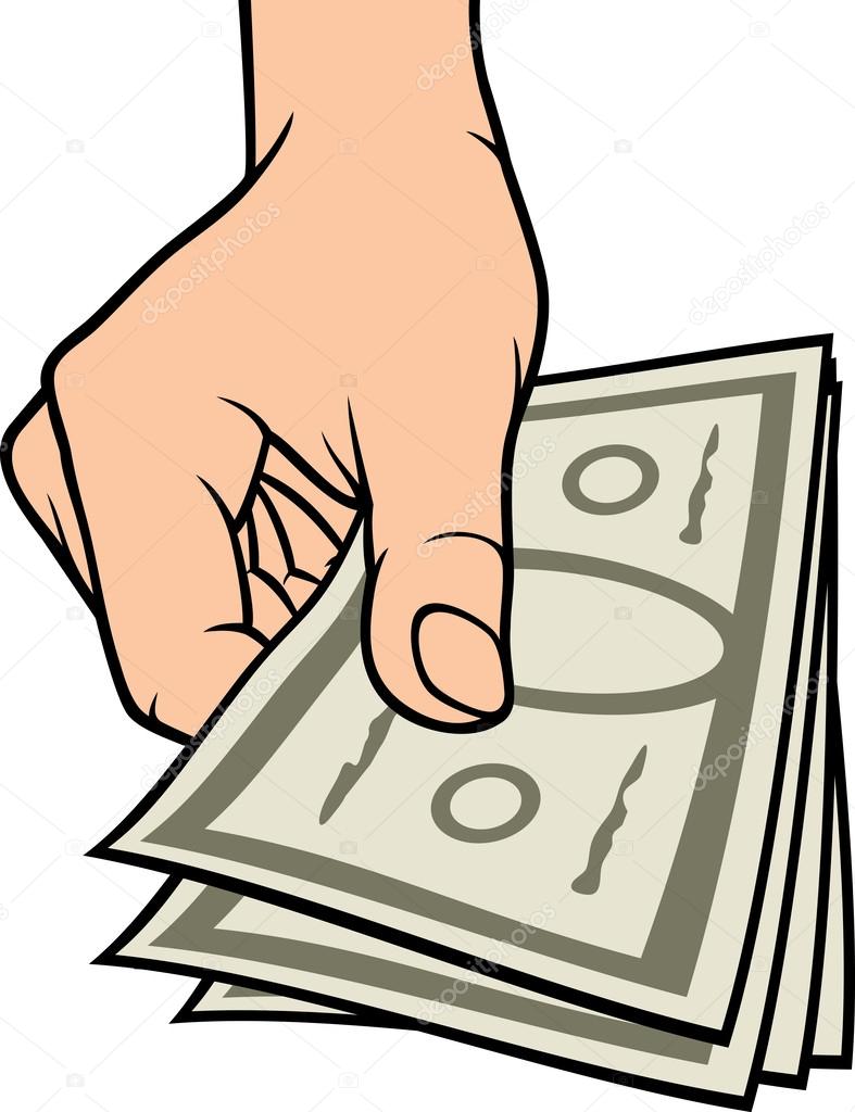 Hand giving money — Stock Vector © Tribaliumivanka #26877475 Hand giving money — Stock Vector © Tribaliumivanka #26877475