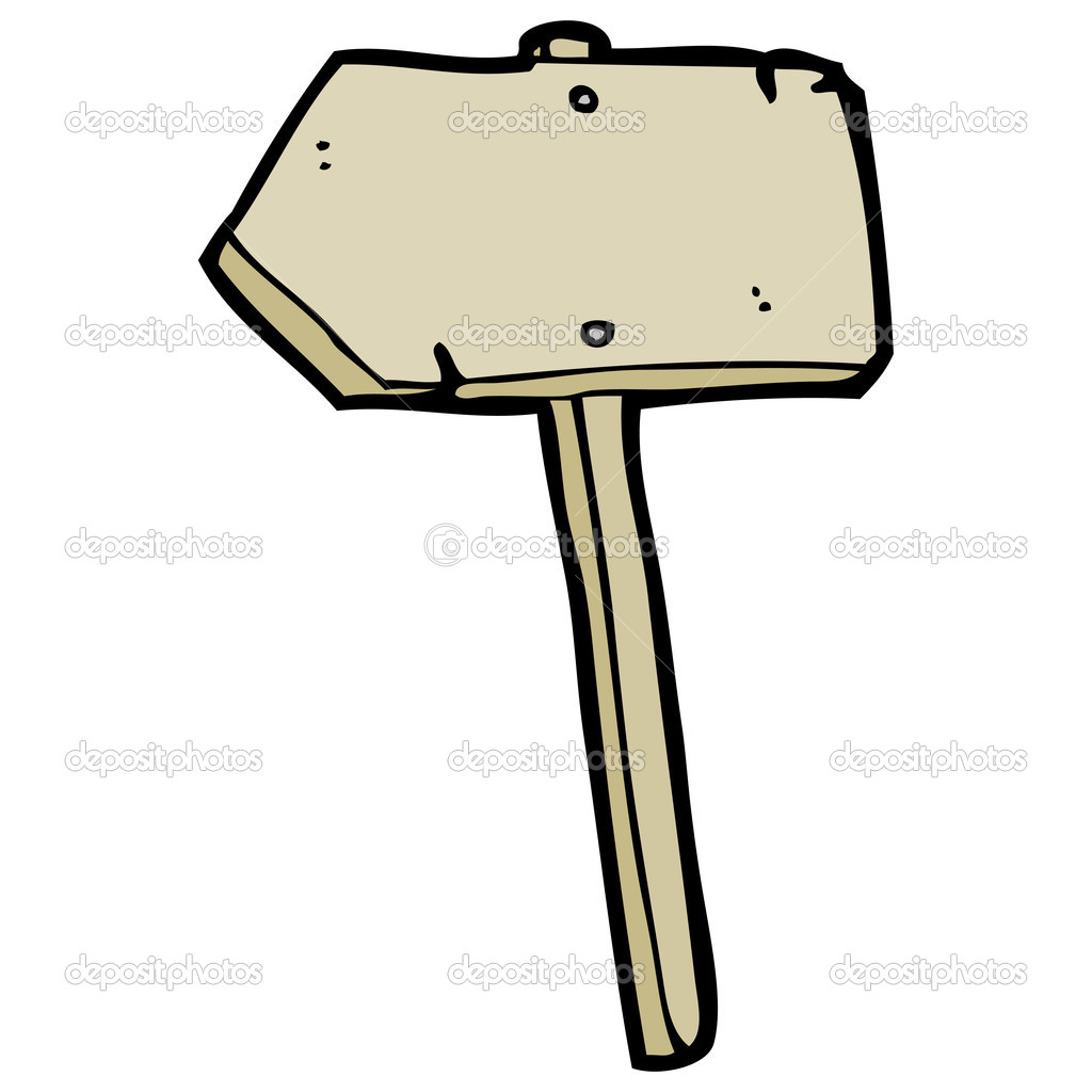Cartoon signpost — Stock Vector © lineartestpilot #13570398 Cartoon signpost — Stock Vector © lineartestpilot #13570398