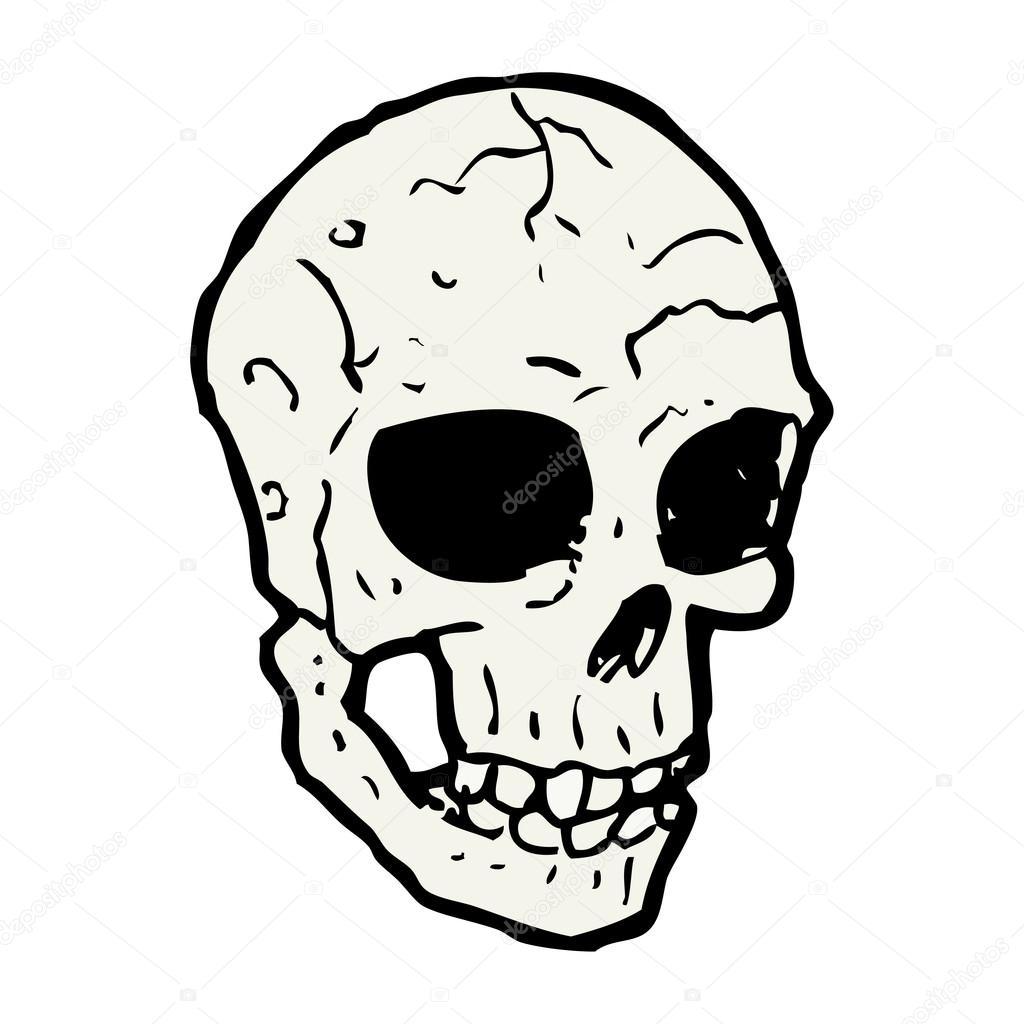 Cartoon spooky skull — Stock Vector © lineartestpilot #21052489 Cartoon spooky skull — Stock Vector © lineartestpilot #21052489