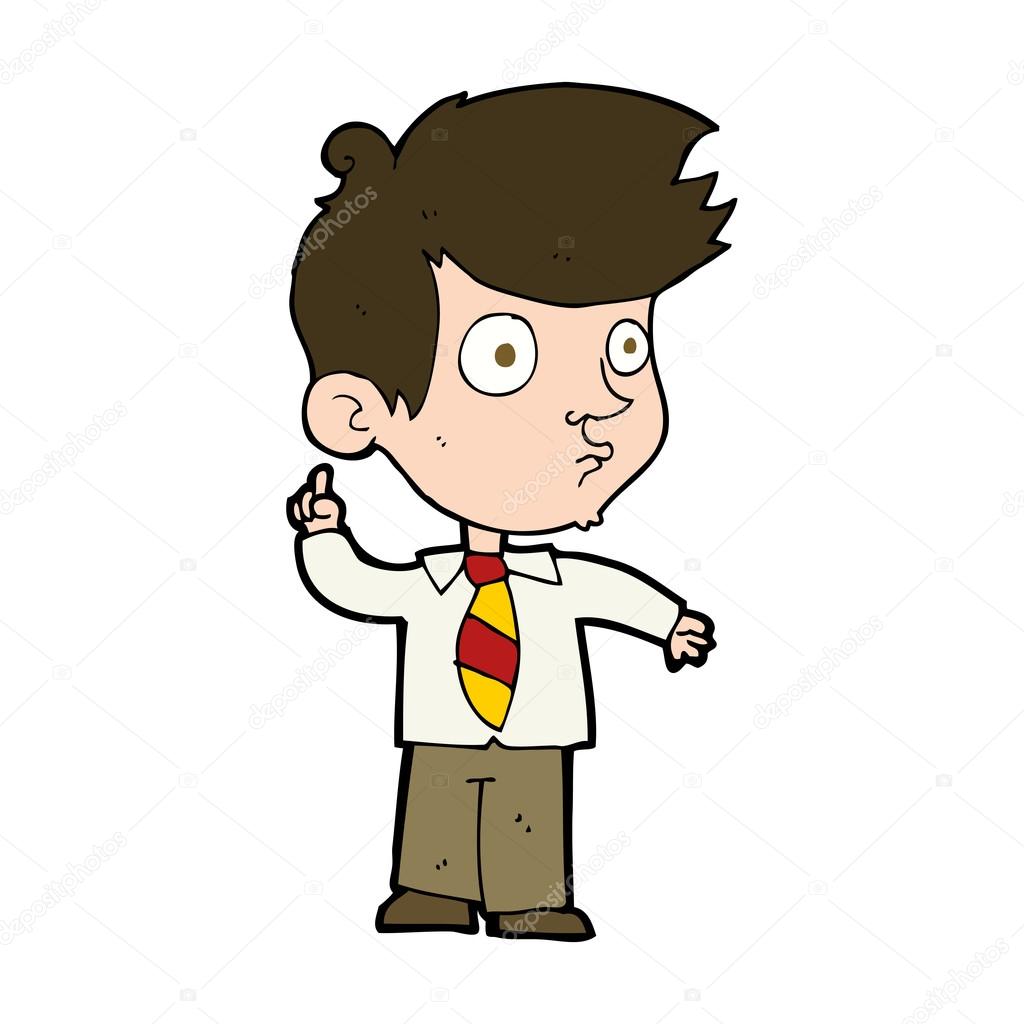 Cartoon boy asking question — Stock Vector © lineartestpilot #44450585 Cartoon boy asking question — Stock Vector © lineartestpilot #44450585
