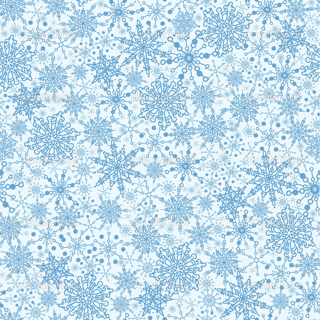Snowflake Texture Seamless Pattern Background — Stock Vector ... Snowflake Texture Seamless Pattern Background — Stock Vector ...