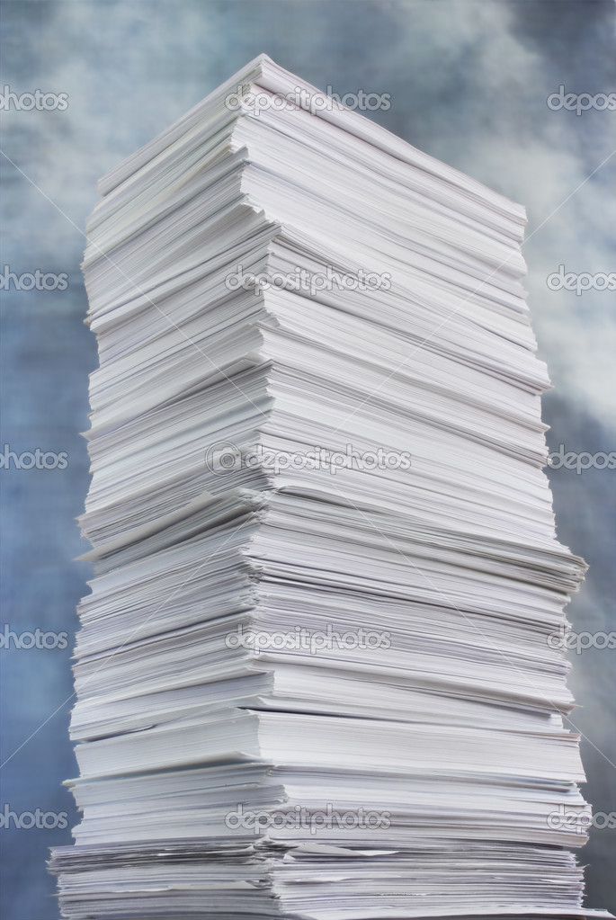 Huge paper stack — Stock Photo © Epitavi #21714585 Huge paper stack — Stock Photo © Epitavi #21714585