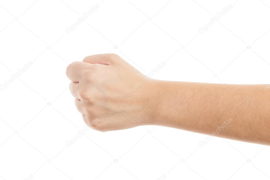 Woman Hand with clenched fist — Stock Photo © axesor #43535869 Woman Hand with clenched fist — Stock Photo © axesor #43535869