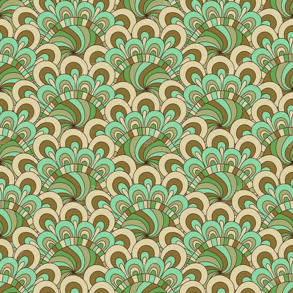 Green-brown-gray seamless pattern — Stock Vector © OlgaDrozd #13842922