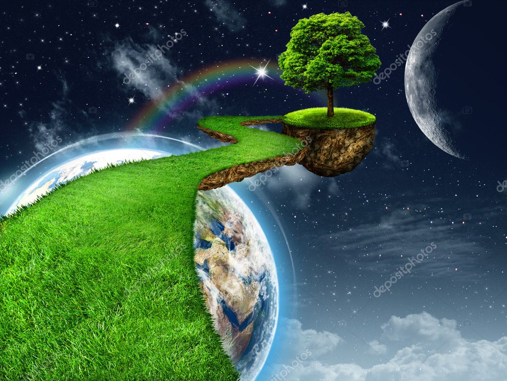 Dreamland Rainbow Powerpoint Background