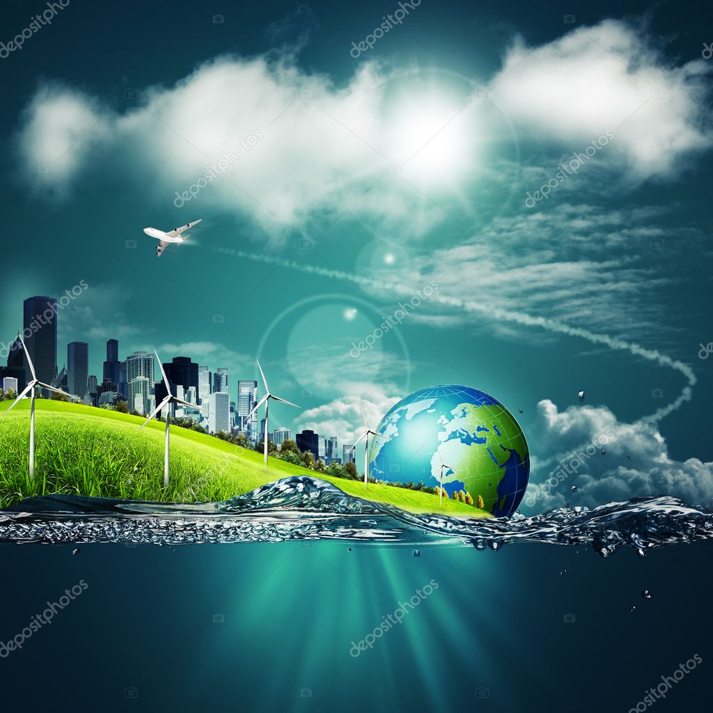 Abstract ecosystem backgrounds Stock Photo by ©tolokonov 18818219