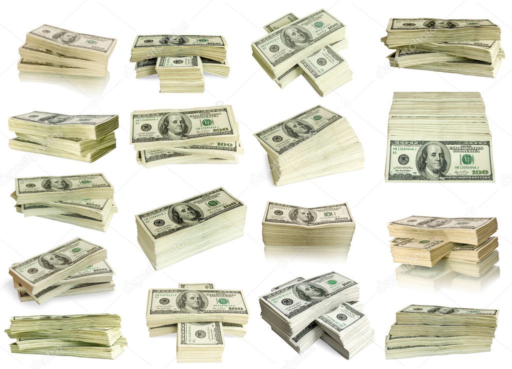 Stacks of dollars Stock Photo by ©vovan13 13586887