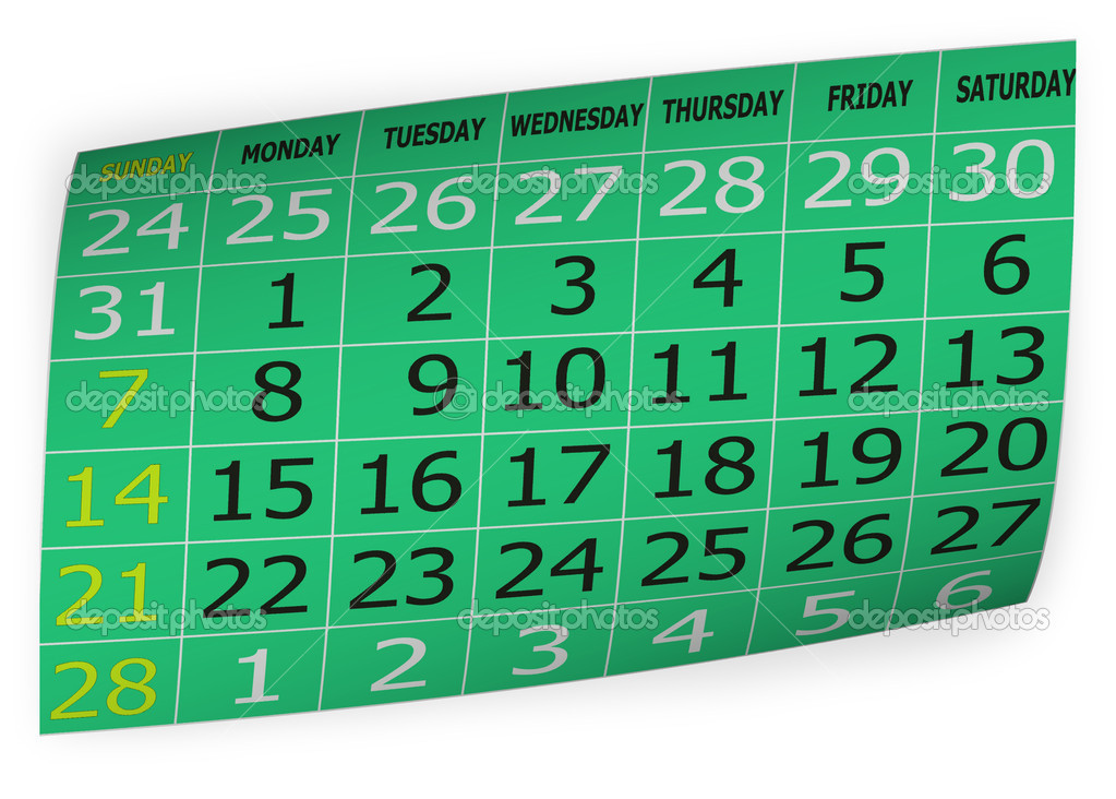 Calendar — Stock Photo © vovan13 #18989295