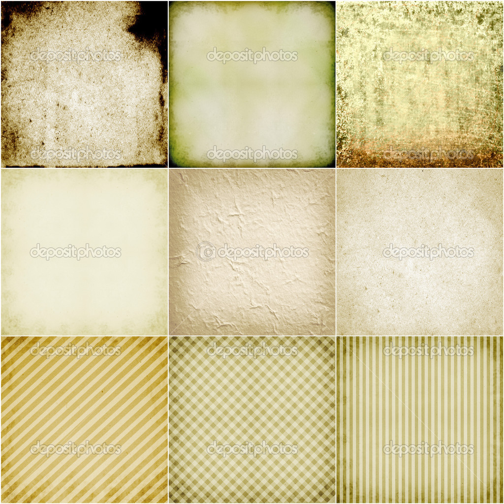 Paper texture collection Stock Photo by ©vovan13 41210051