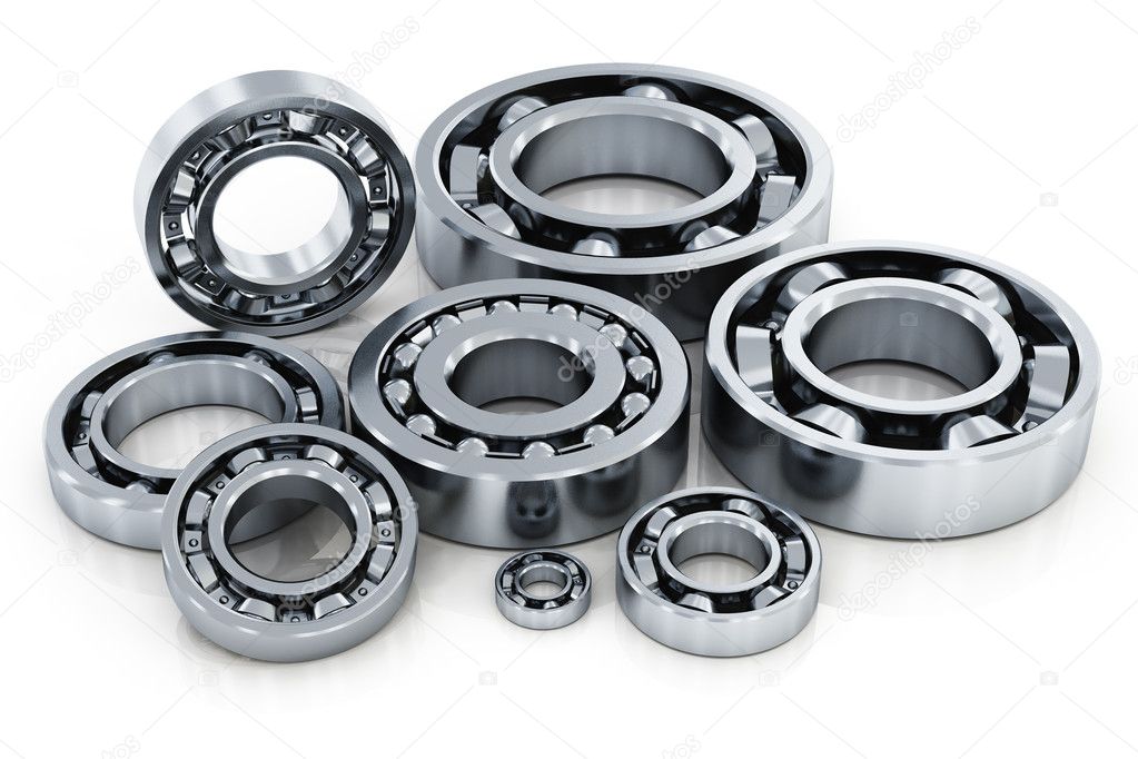 Collection of ball bearings — Stock Photo © scanrail #13347847