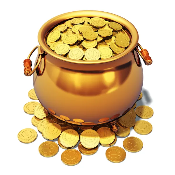 Pot of gold Stock Photos, Royalty Free Pot of gold Images | Depositphotos