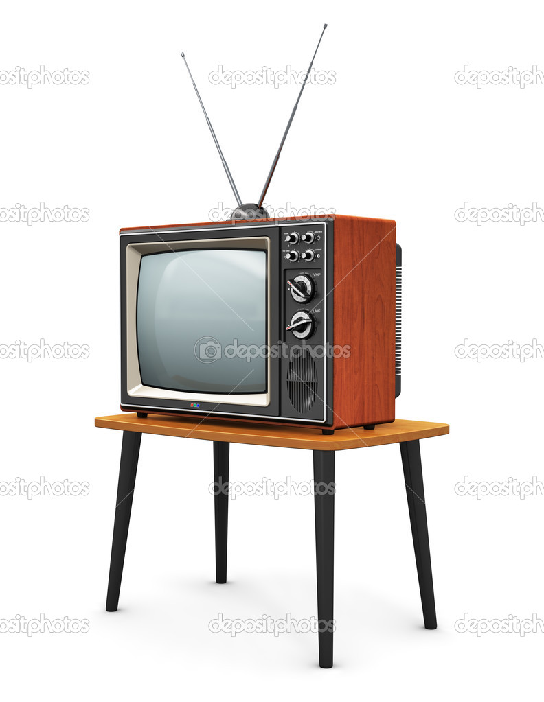 Old TV Stock Photo by ©scanrail 44070119
