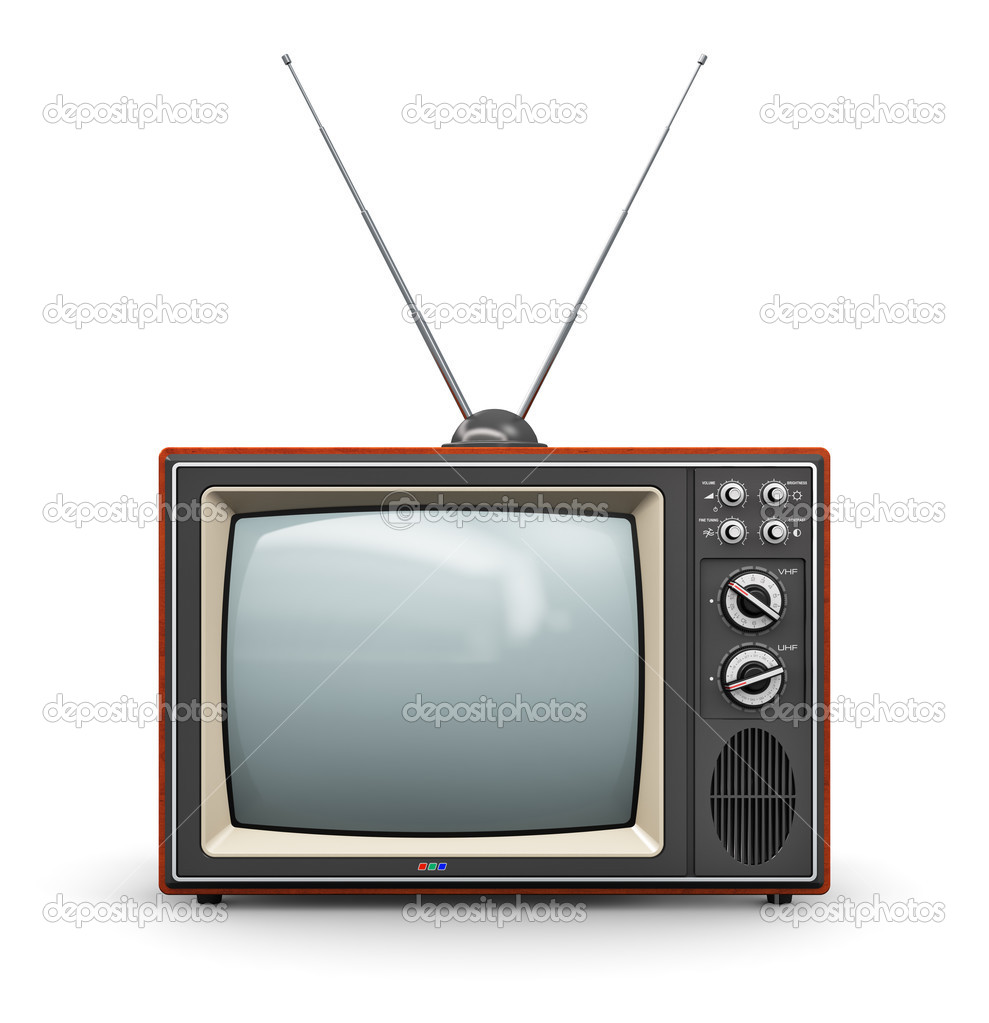 Old TV Stock Photo by ©scanrail 44070161