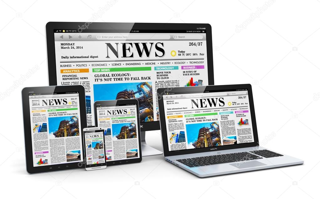 Modern computer media devices — Stock Photo © scanrail #45731995