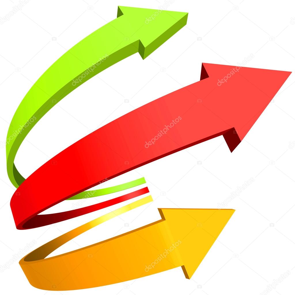 Strzałki — Grafika wektorowa © AlexanderZam #32373453