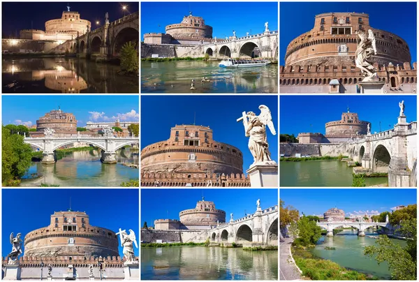 European landmarks collage — Stock Photo © natam #11063102