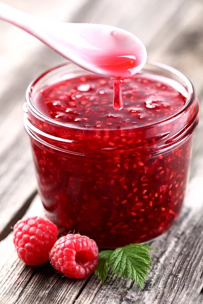 Raspberry jam - Stock Image - Everypixel