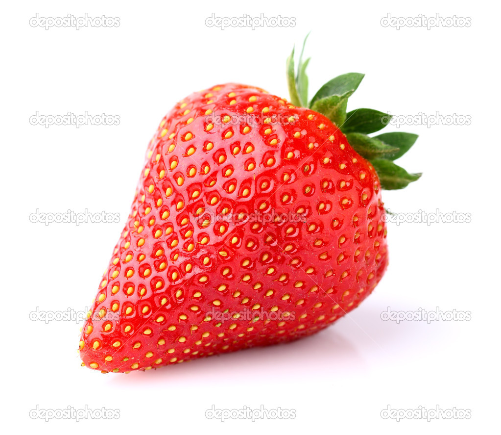 One strawberry — Stock Photo © Dionisvera #46923315