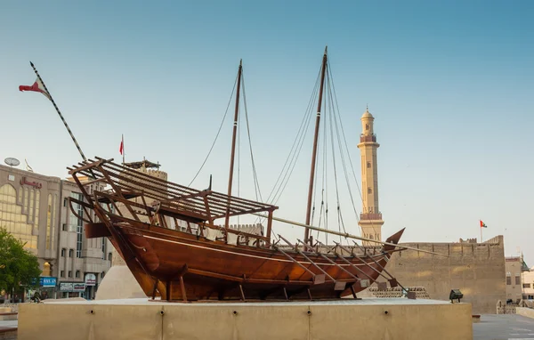 Traditional Arabic Dhow at the Dubai Museum — Stock Photo © Observer ...