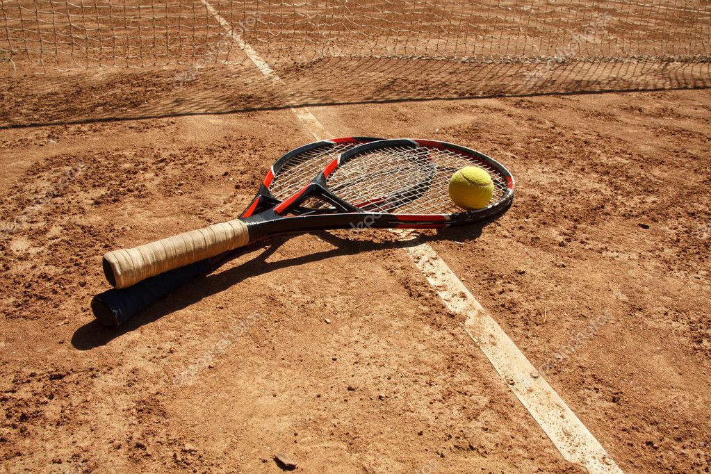 Tennis ball and racket Stock Photo by ©puhfoto 18044429