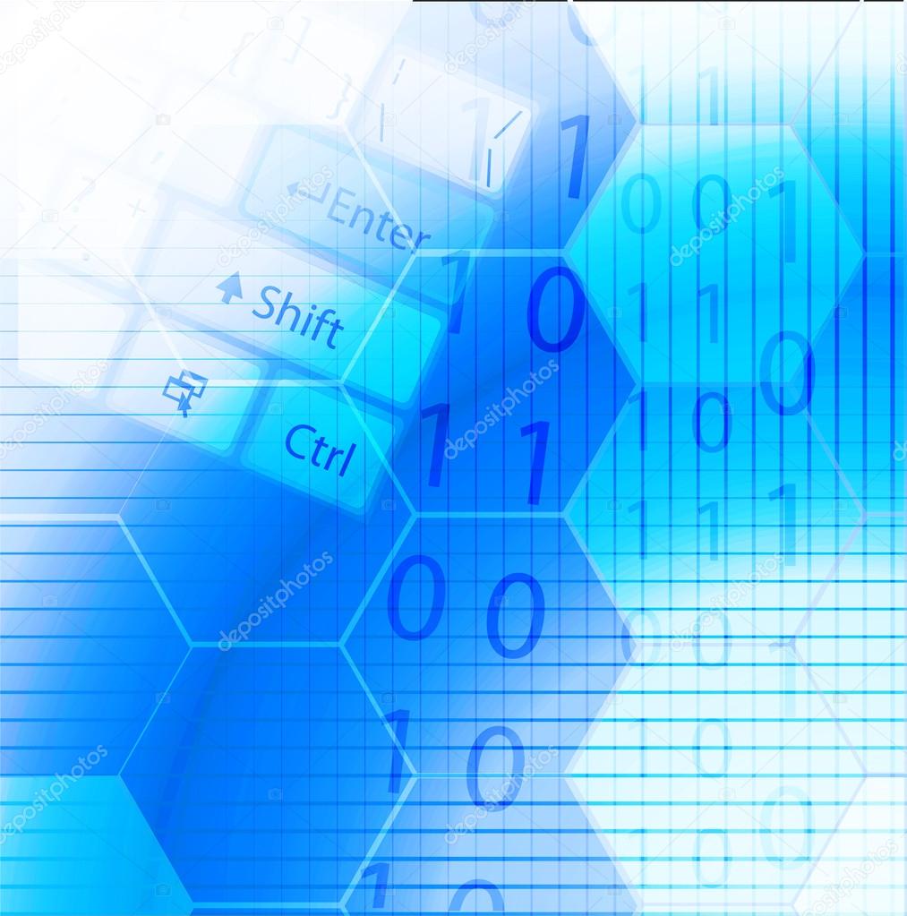 Computer technology background Stock Vector by ©puhfoto 30025717