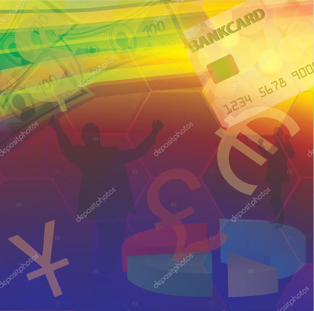 Finance background Stock Vector Image by ©puhfoto #30025947