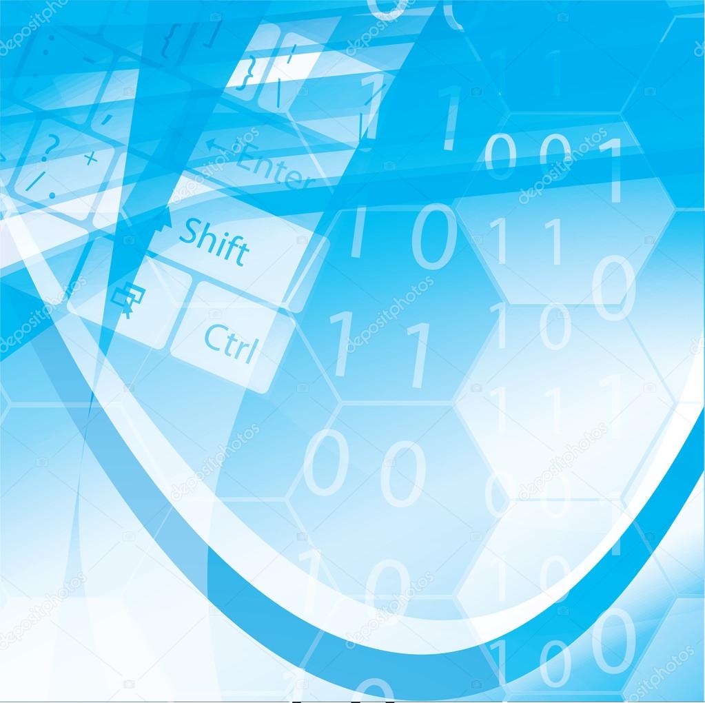 Computer technology background Stock Vector by ©puhfoto 30025973