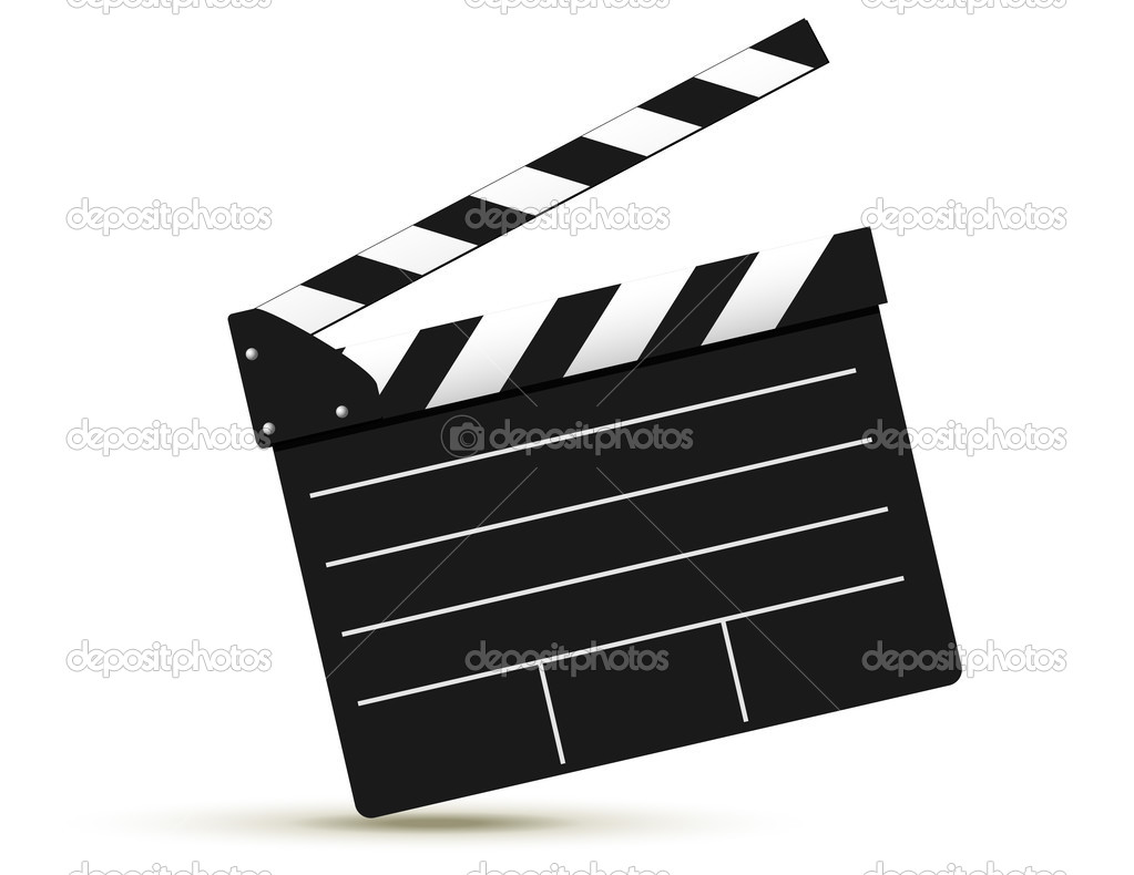 Clapper board Stock Vector Image by ©puhfoto #30026433