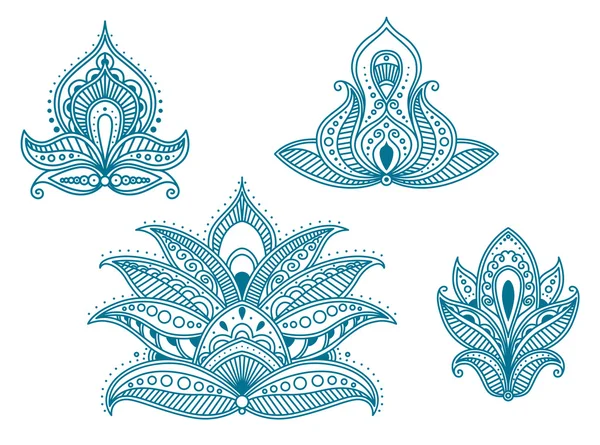 Gold Lotus logo vector art set design Stock Vector Image by ©Ksyshakiss ...