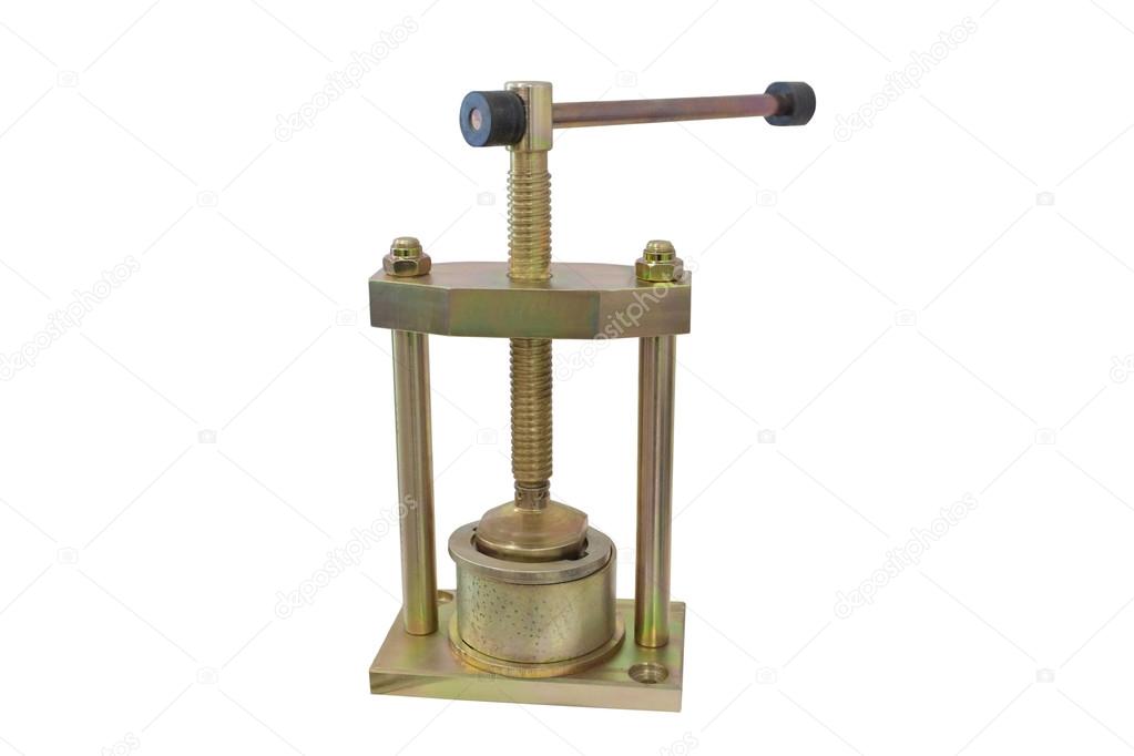 Manual press Stock Photo by ©uatp12 21918203