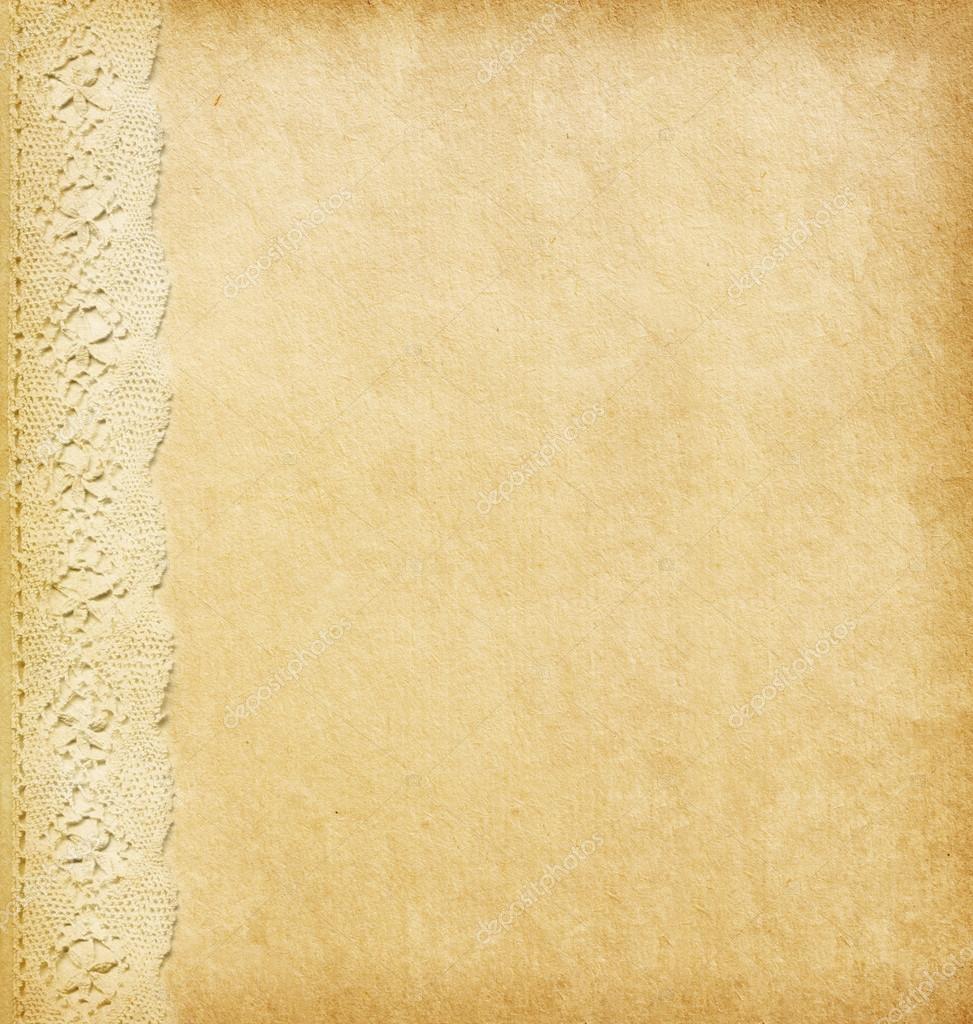 Beige background with lacy border — Stock Photo © antonel #41307725