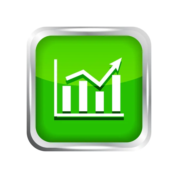Icon of graph going up Stock Vector Image by ©sommersby #86926778