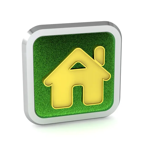 Green Home Button Png