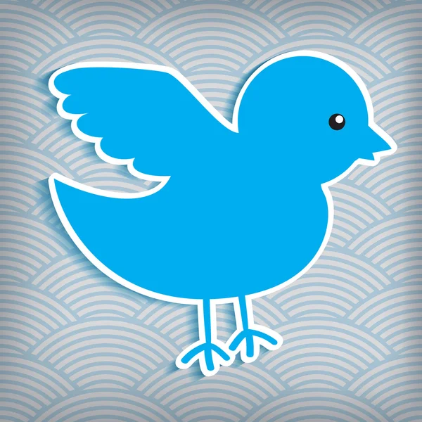 Blue bird icon Stock Vector Image by ©sommersby #67350549