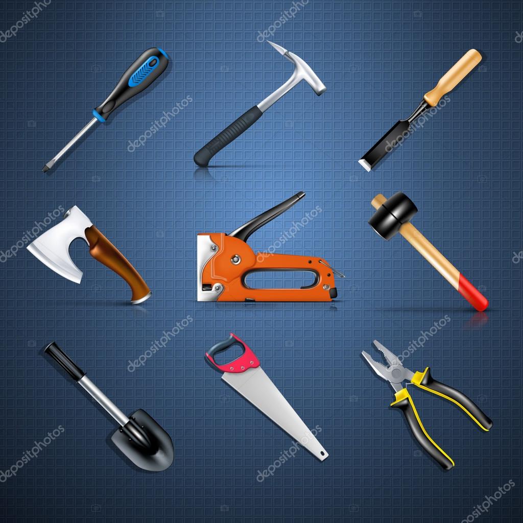 Industrial tools Stock Vector Image by ©Scrudje #38542405