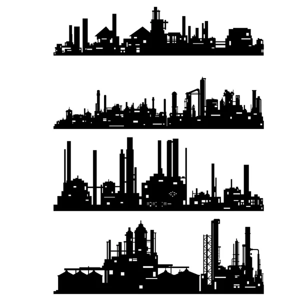 Industrial buildings — Stock Vector © GUARDING #12661669