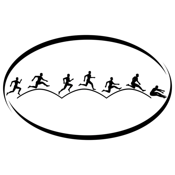 Triple jump Vector Art Stock Images | Depositphotos