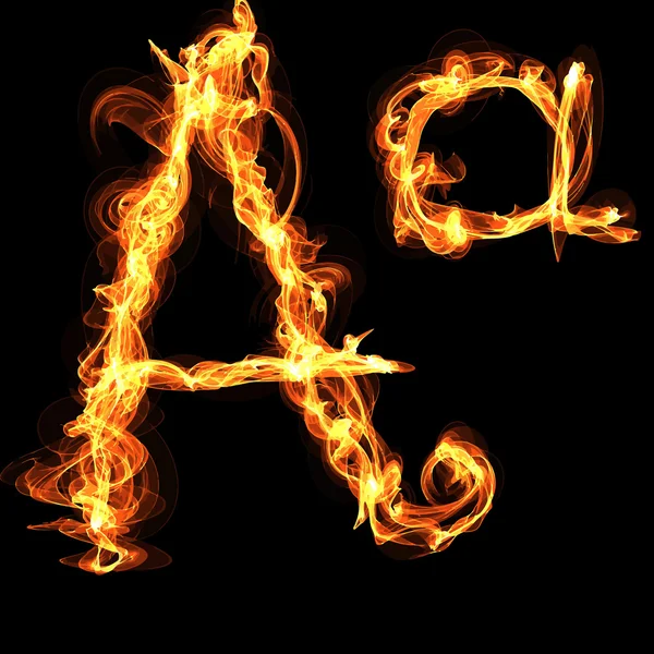 Fire Letter A