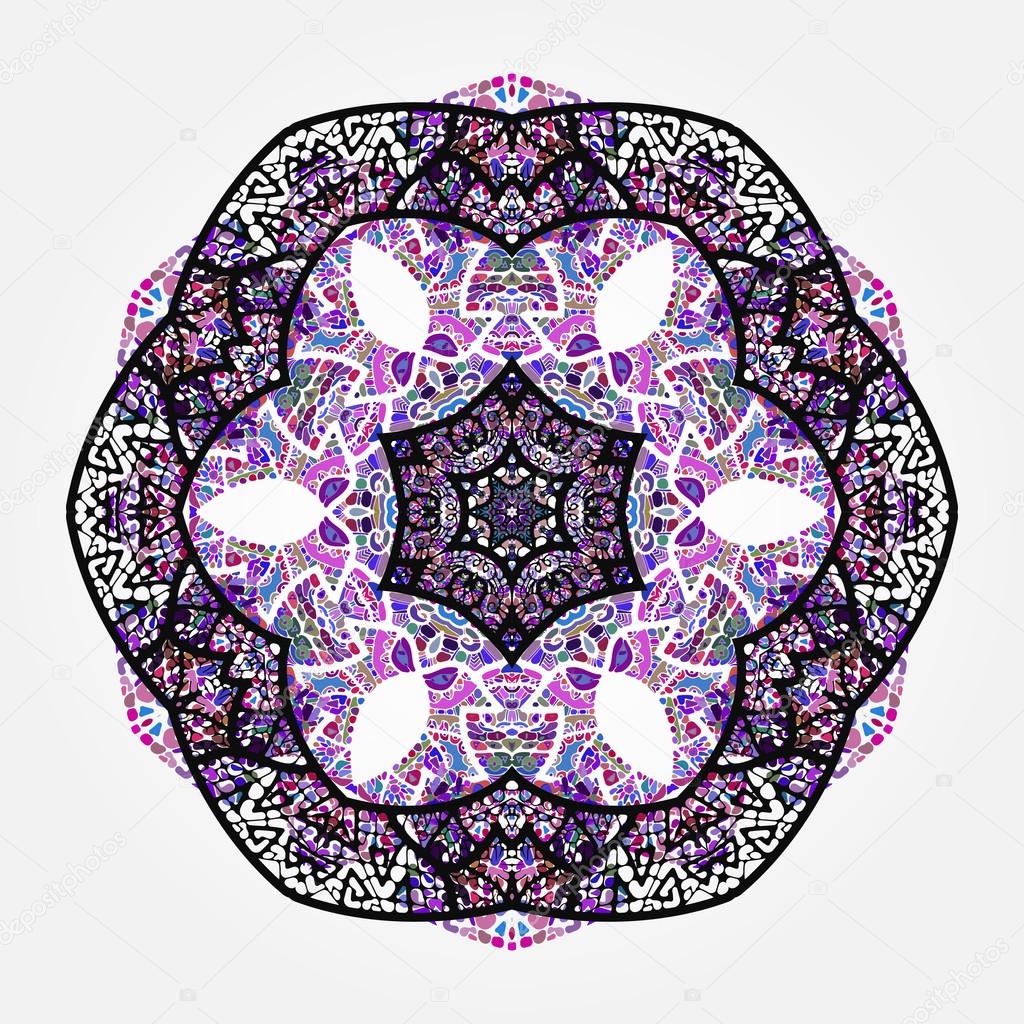 Oriental mandala motif Stock Vector Image by ©mettus #34782955